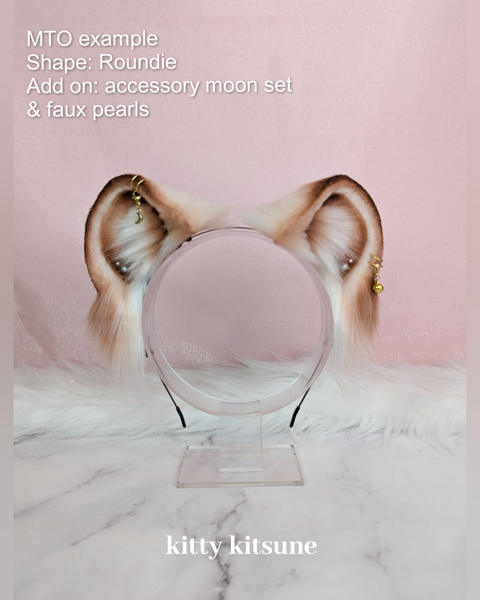 Cinnamon Blush Ears (MTO) – Kitty Kitsune